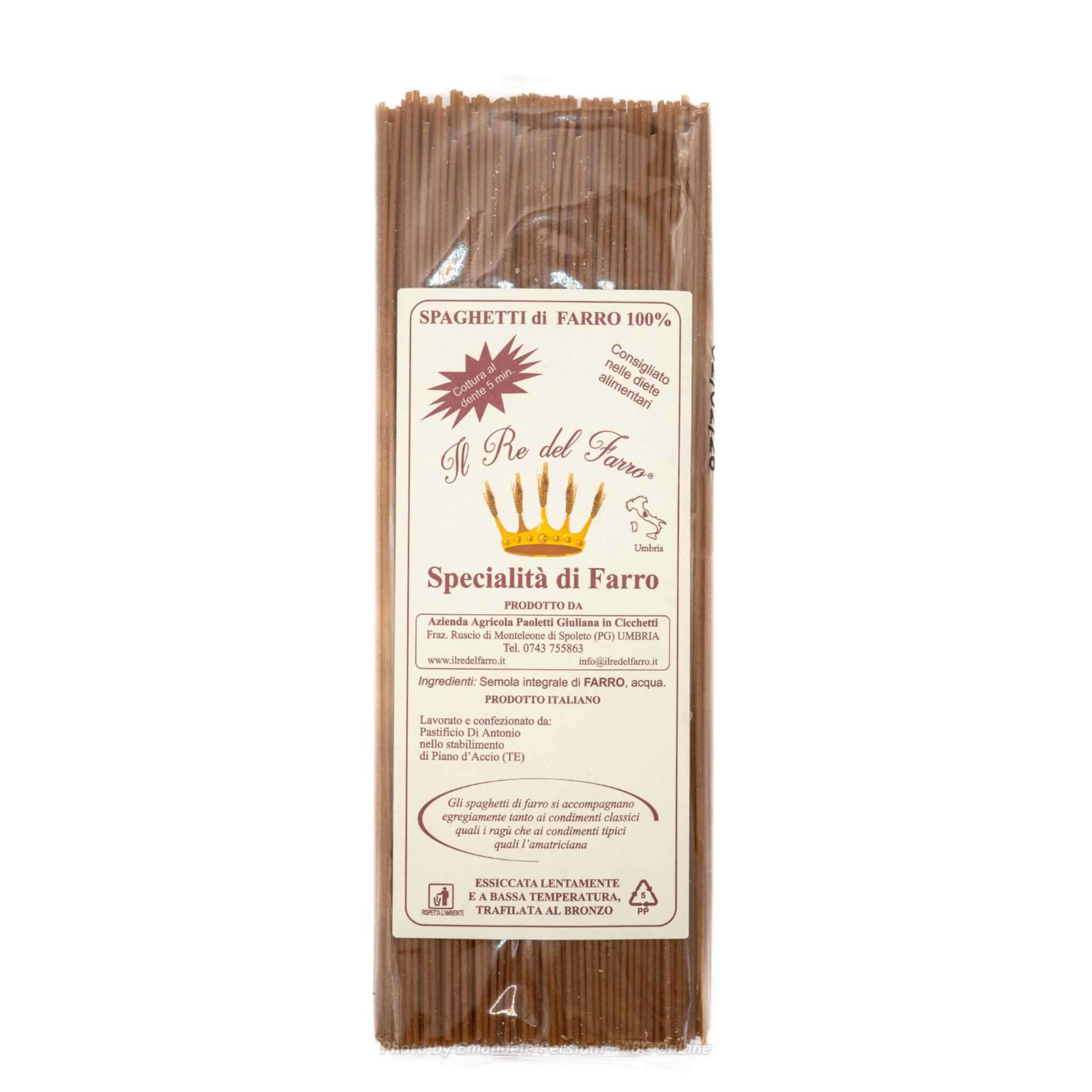 Specialita di Farro: Spaghetti | Il Re del Farro